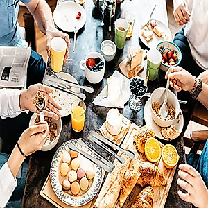 6PCS Ice Tongs Mini Sugar Tongs 4.25Inch Stainless Steel Small Serving Tongs, Small Kitchen Tiny Tongs for Appetizers,Tea Party, Coffee Bar, Desserts by Sunenlyst (Silver)