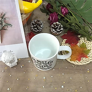 Wisedeal Funny Sister Mug, Best Friends Are The Sisters We Choose For Ourselves Coffee Mug, Birthday Christmas Present for Friendship Female Soul Sister Besties BFF Tea Cup Ceramic White 11 oz