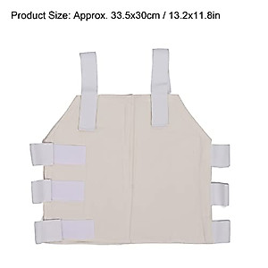Sternum Support Brace, Breathable Sternum and Thorax Support Ribs Chest Brace Broken Rib Belt Chest Support Brace for Intercostal Muscle Strain