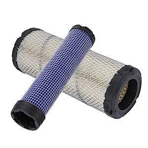 Mannial 25 083 01-S Air Filter Fit Kohler Kawasaki 2508301 25082 25 083 04-S 2508304 11013-7019 11013-7020 M131802 M131803 CH18-CH26 CV16-CV26 CH730-CH750 Engine with 25 050 33-S Oil Filter