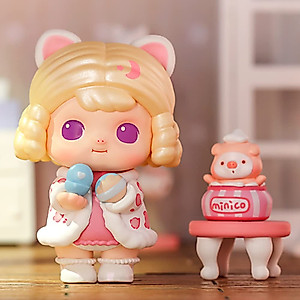 POP MART Minico My Little Princess Series 12PC Exclusive Action Figure Box Toy Bulk Box Popular Collectible Art Toy Cute Figure Creative Gift, for Christmas Birthday Party Holiday