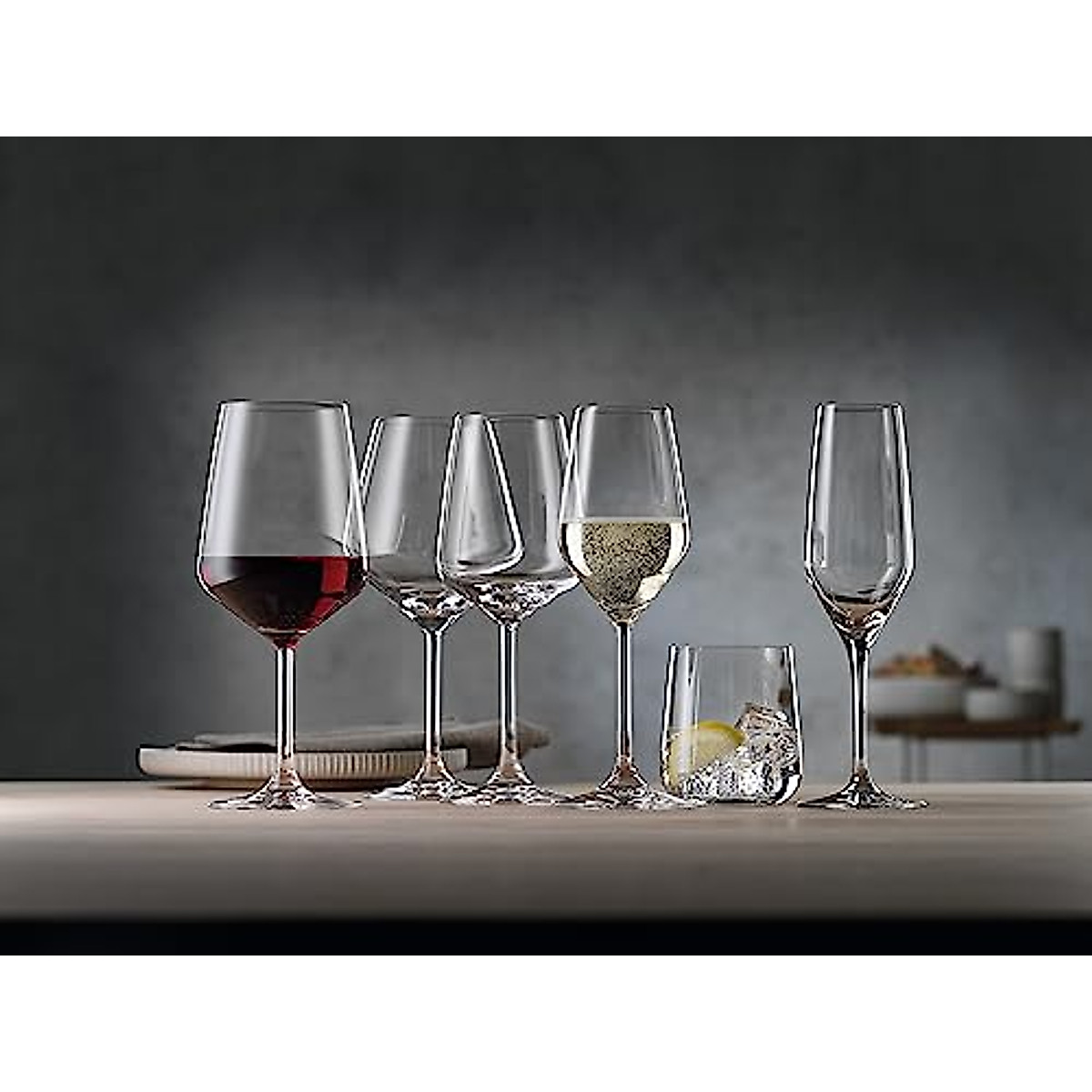 Spiegelau Style Sparkling Wine Glasses (Set of 4), Clear