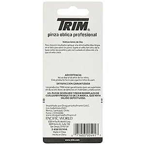 Trim Stainless Steel Deluxe Tweezers