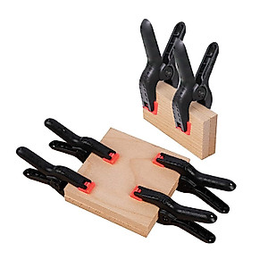 QYXINC 8 Pack 4.5"Heavy Duty Muslin Spring Clamps for Photography Studio, Backdrops Stand, Paper Photo Studio Backdrops