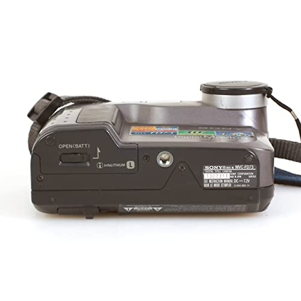 MVC-FD73 0.3MP MAVICA Digital Camera W/Charger, Manual, 2 Batteries