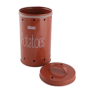 HAZEL Onion Potato Storage Container For Kitchen | Storage Set with Lid, Potato & Onion Container, Set of 2