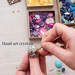 Sorrelli Navette Drop Earrings, Antique Gold-Tone Finish, Radiant Sunrise