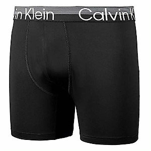 Calvin Klein Men`s Microfiber Boxer Briefs Pack of 3 Black
