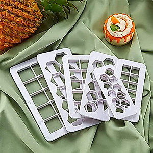 9 Pcs Fondant Cookie Cutter, Geometric Multicutter Cake Fondant Cutter Geometric Biscuit Cutters for Cake Making Fondant Cookie