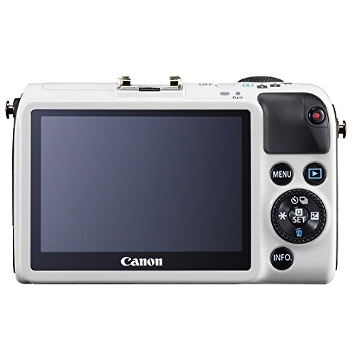 Canon Mirror-Less SLR Camera EOS M2 Triple Lens kit (White) EF-M18-55mm F3.5-5.6 is STM EF-M22mm F2 STM EF-M11-22mm F4-5.6 is STM Comes EOSM2WH-TLK [International Version, No Warranty]