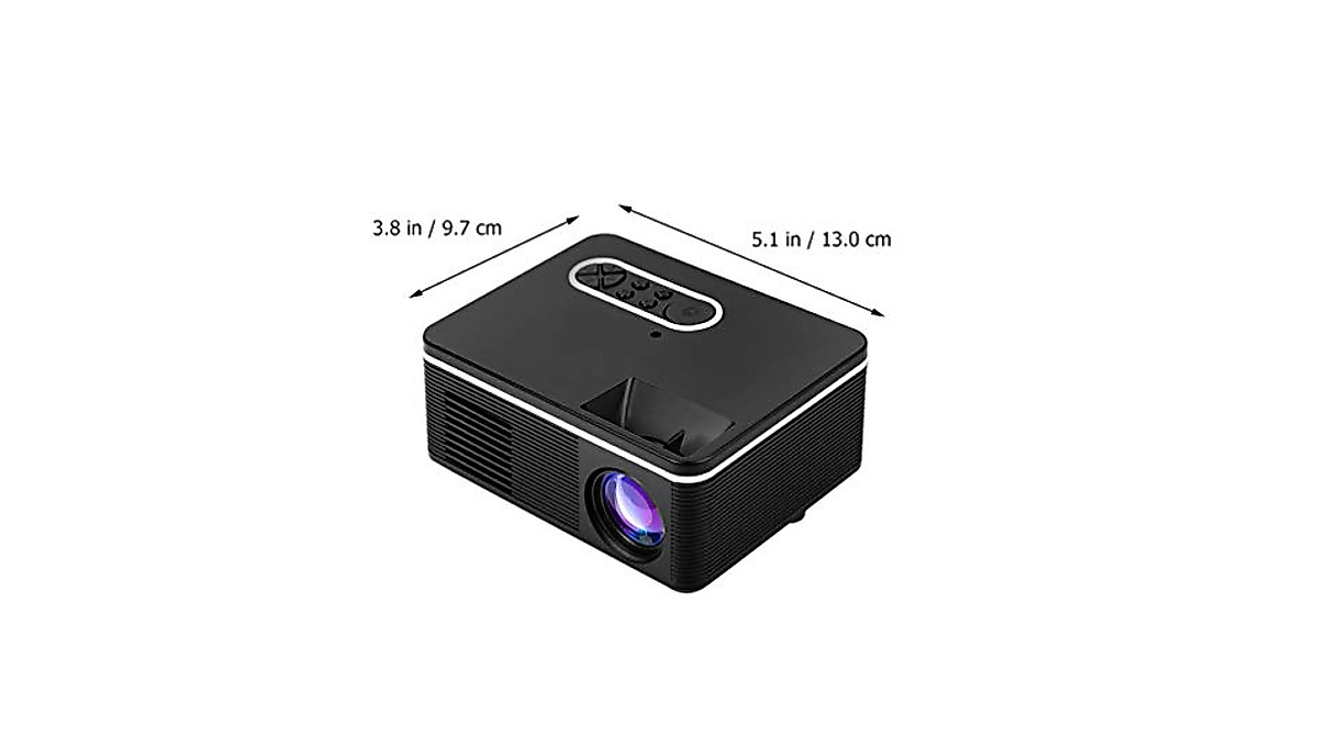 Portable Mini Projector 1080p - Compact Movie & Home Theater Projector