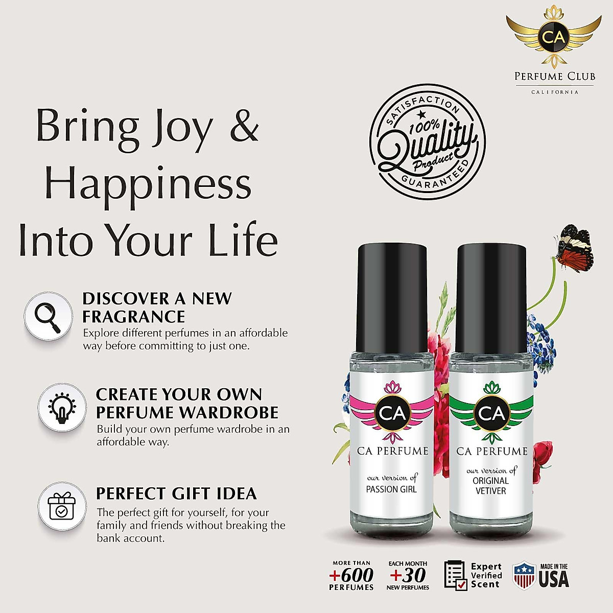 CA Perfume Impression of Molecule 01 Mandarine For Women & Men Fragrance Body Oil Dupes Sample Travel Size Long Lasting Attar Roll-On 0.14 Fl Oz/4ml-X1