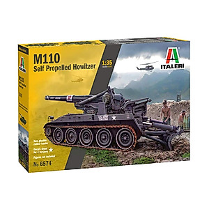 Italeri ITA6574 1:35 M110 Self Propelled Howitzer [Model Building KIT]