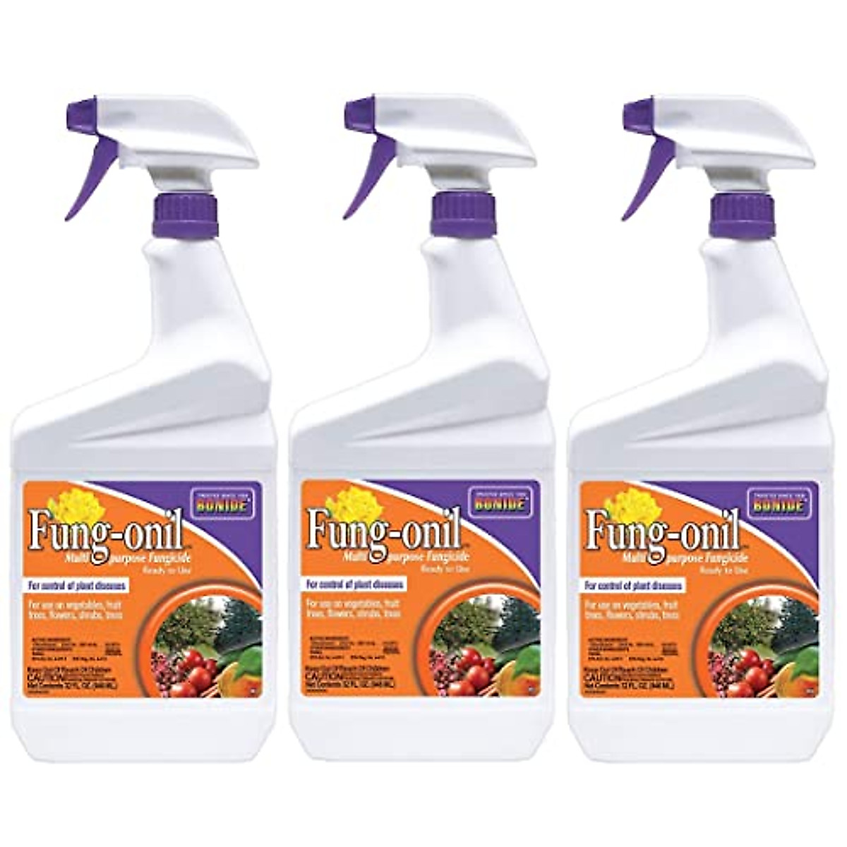 Bonide Products 4410 Ready-to-Use Fungicide, 32-Ounce, Pack of 3