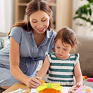 4 pcs Sewing kit for Kids, Preschool Educational Toys Kids Sewing Kits Ages 2-8, Toddler Arts and Crafts for Kids Ages 1 2 3 4 5 6 Years Old, Preschool Educational Toys Sewing Kit for Kids