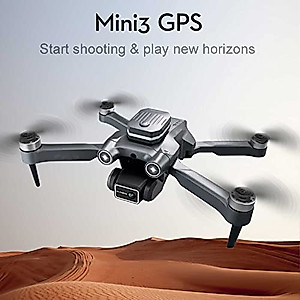 Drone with Camera for Adults 4K, RC Quadcopter Drones with Auto Return, Foldable Quadcopter with Altitude Hold, Headless Mode for Outdoor, Camping