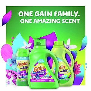 Gain + Odor Defense Dryer Sheets, Super Fresh Blast Scent Fabric Softener Sheets, 240 ct
