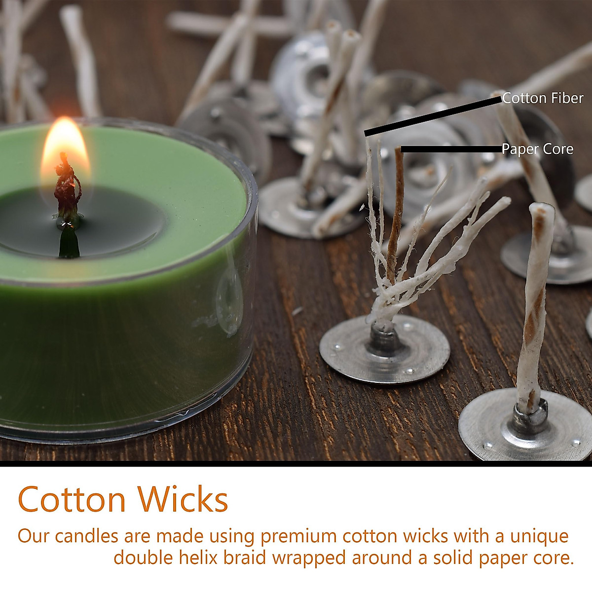 Snickerdoodles Scented - 12 Pack - Scented Tealight Candles - Soy Beeswax Blend - Handmade in The USA - Candeo Candle - Food Scents