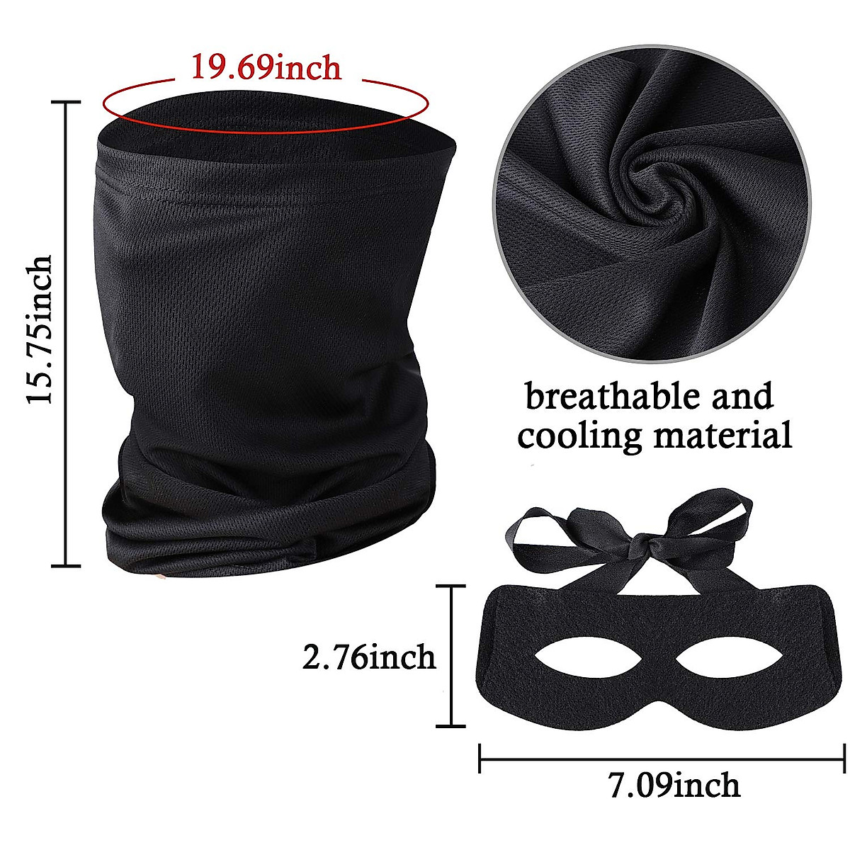 Geyoga 5 Pcs Halloween Robber Costume Set Dollar Sign Canvas Money Drawstring Bag for Halloween Cosplay Theme Party Supplies