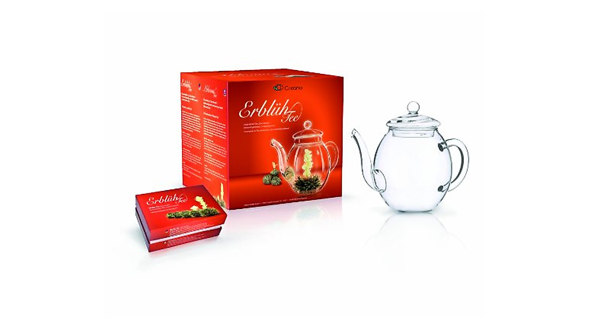 Creano Flowering Tea Gift Set - 6 White Tea Blossoms