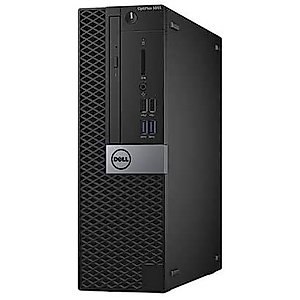 Dell Optiplex 5055 Small Form Factor, AMD Ryzen 3 2200G PRO X4 3.4GHz, 16GB Ram 256GB SSD, Windows 10 pro English/Spanish (Renewed)