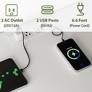 Harpaq White Dresser for Bedroom with 10 Drawers, Dresser with Charging Station, TV Stand Dresser with LED Light for 55" TV, Fabric Drawer Dresser with PU Finish, Chest Dresser for Bedroom, Closet