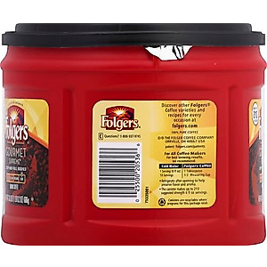Folgers Gourmet Supreme Medium Dark Roast Ground Coffee, 24.2 Ounces