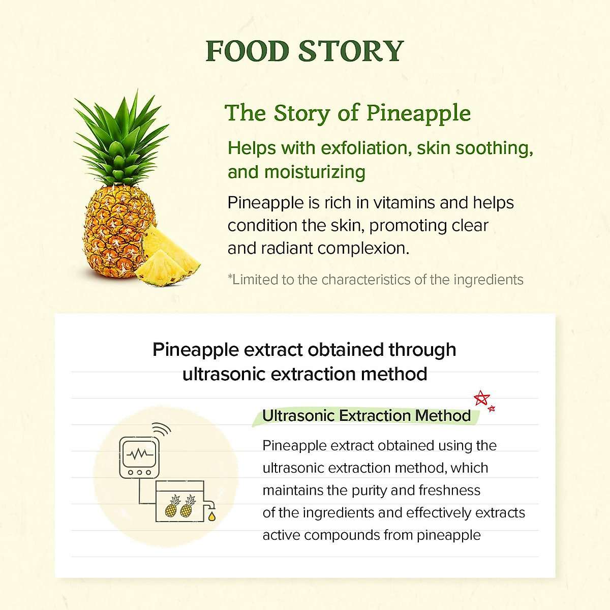 SKINFOOD Pineapple Peeling Gel 3.38 fl.oz. (100ml) - Pineapple & Aloe AHA Deep Facial Exfoliating Gel, Eliminates Sebum, Skin Clear and Blemish-Free - Dead Skin Remover for Face - Facial Peel