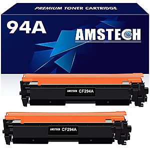 94A CF294A 2 Pack Toner Cartridge Compatible Replacement for HP CF294A 94A Toner Cartridge for HP Laserjet Pro MFP M148DW M148FDW M118DW M149FDW M148 M118 M149 Printer Black