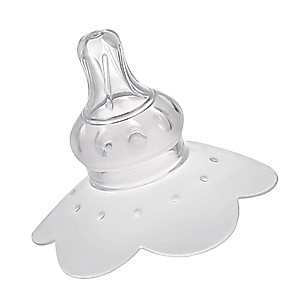 EXCEART 1 Pair Breastfeeding Nipple Shield Nipple Protector for Breastfeed with Latch Difficulties Or Flat Or Inverted Nipples