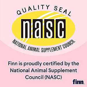 Finn Skin & Coat Salmon Oil Supplement for Dogs | Supports A Thick & Shiny Coat | Fish Oil from Wild Alaskan Salmon, Omega-3s, EPA & DHA, Biotin, & Zinc | 90 Soft Chews