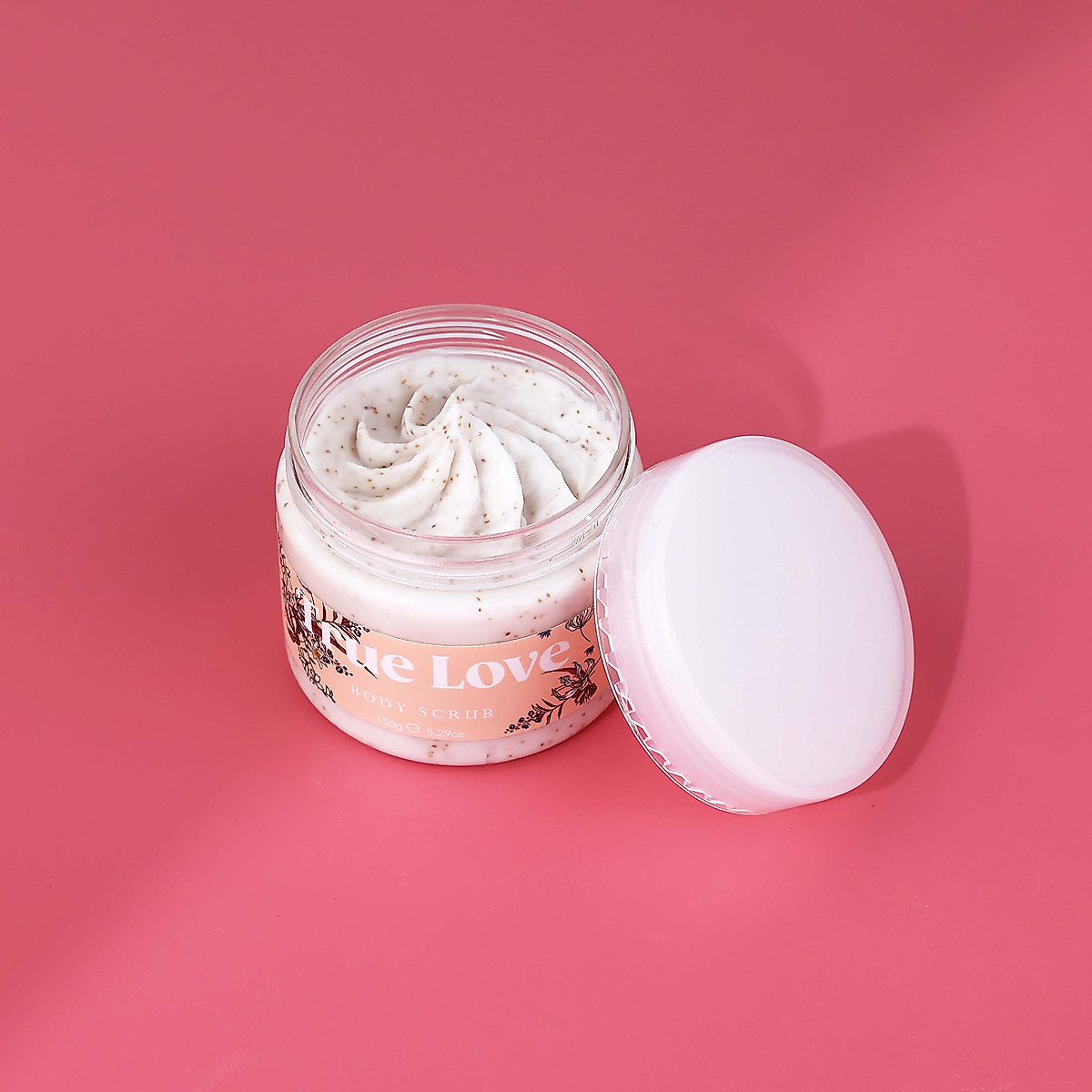 True Love Spa Gift Box for Women, Relaxing Birthday Gifts for Friends, Body Scrub, Bath Bomb, Scent Candle, etc. Best Pamper Gifts for Women, 7 Pcs Home Spa Set. Ideal for Mom & Sister.