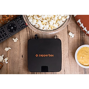 ZapperBox M1 ATSC 3.0 OTA Tuner & DVR with 4K, HDR, and Channel Guide (Dual Tuner)
