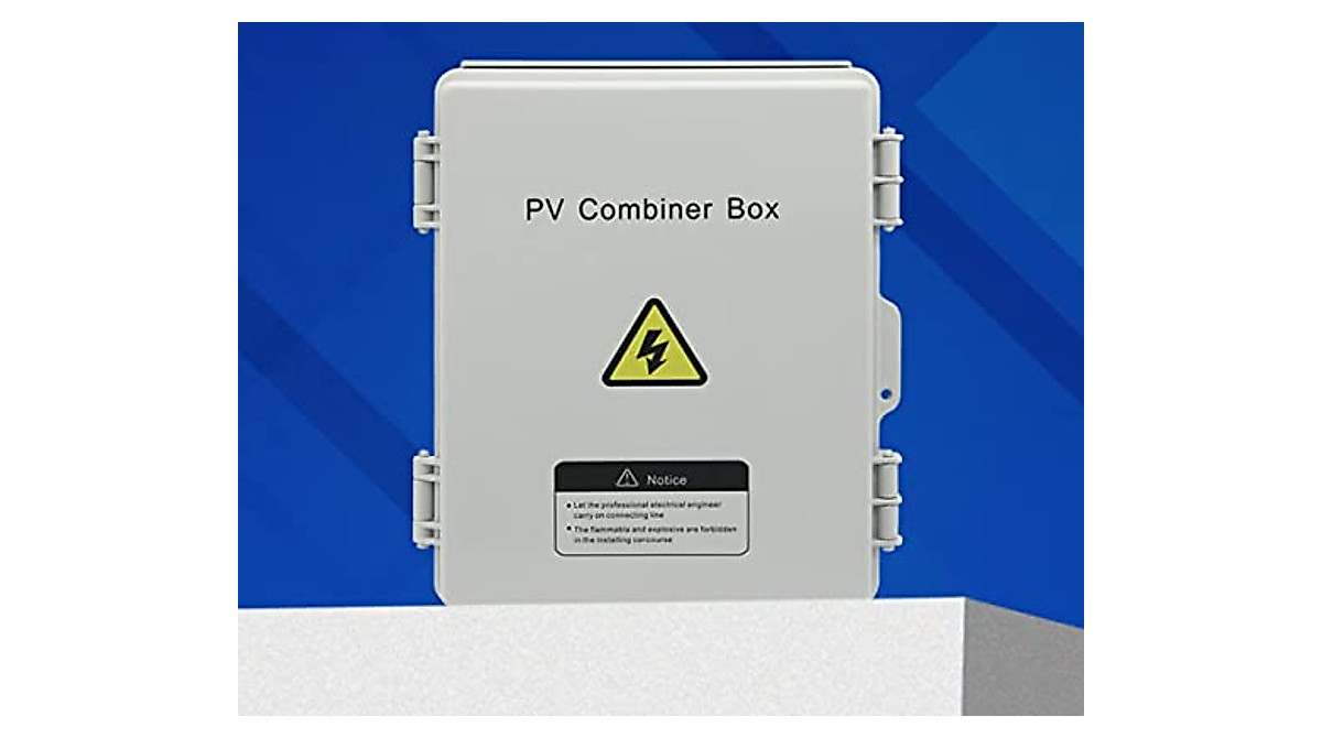 6 String Solar Combiner Box with IP66 Protection