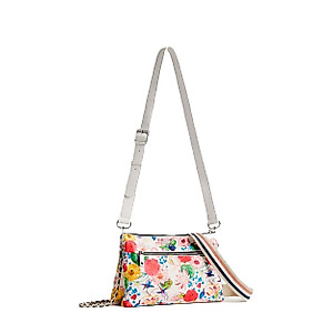 Desigual woMens Casual Across Body Bag, White, U US