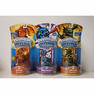 Skylanders Spyro's Adventure (Eruptor. Wrecking Ball & Dino-rang)