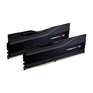 G.SKILL Trident Z5 Series (Intel XMP 3.0) DDR5 RAM 32GB (2x16GB) 6000MT/s CL36-36-36-96 1.35V Desktop Computer Memory UDIMM - Matte Black (F5-6000J3636F16GA2-TZ5K)