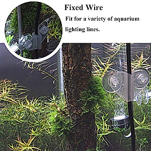 JZMYXA Aquarium Fish Tank Divider Suction Cup, 4 Pieces