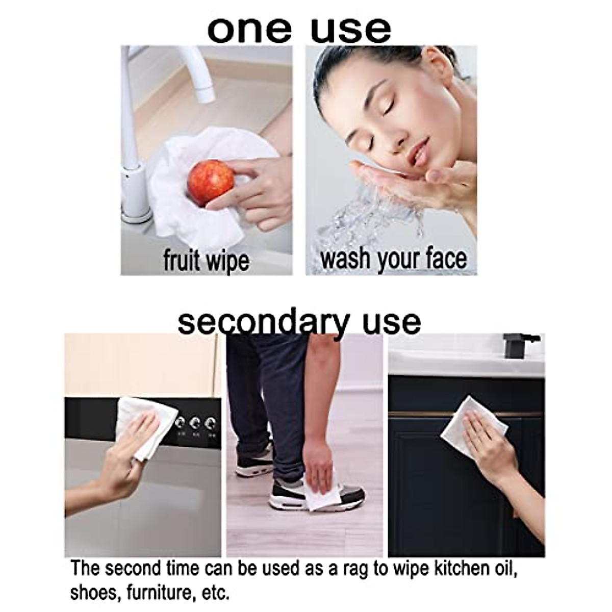 XXYXXY 20 Compression Towels Portable Disposable Mini Compression Towel, Compression Magic Towel, Coin Towel, Suitable for Camping, Travel, Hiking, Sports, Beauty Salon, Household Wipes, etc.