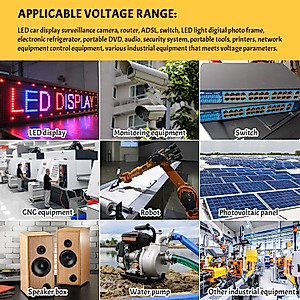 Kohree 24V to 12V Step Down Converter Regulator Reducer 20A 240W Golf Cart DC/DC Converter Regulator Reducer Waterproof for Club Car Truck Vehicle Boat Solar System Scooters Bicycles