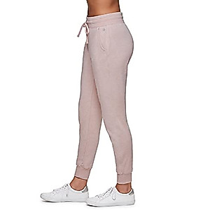 RBX Active Women's Drawstring Waist Lounge Soft Washed French Terry Lightweight