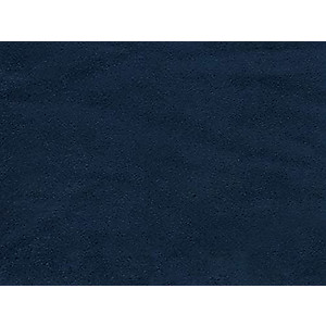 Micro/Passion Suede Fabric Cool Colors 58" Wide Sold by The Yard (58"W x 36"L / 1 Yard Piece/Prime, Indigo)