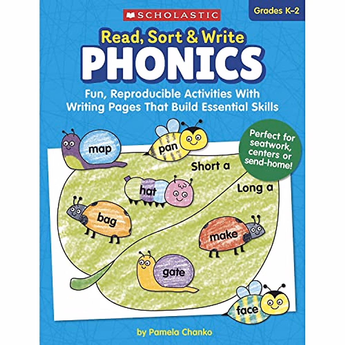 Scholastic Teacher Resources Read, Sort & Write Reproducible Workbook Bundle, Grade K-2