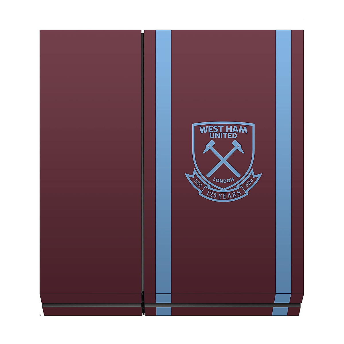 Head Case Designs Officially Licensed West Ham United FC Jersey 2020/21 Home Kit Vinyl Sticker Gaming Skin Case Cover Compatible With Sony PlayStation 4 PS4 Console and DualShock 4 Controller Bundle