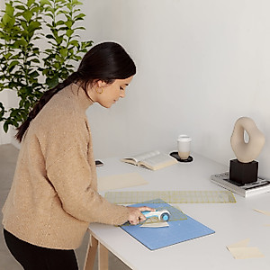 Elan Cutting Mat A3 Blue, 5-Ply Craft Mat, Self Healing Cutting Mat 18x12, Craft Cutting Board, Art Mat, Imperial Sewing Mat, Quilting Mat, Hobby Mat, for Sewing, Quilting, Quilting supplies