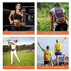 Fanny Pack with Bluetooth Speaker, Asyoren Portable Bluetooth Speakers, 10W Louder Volume, Crystal Clear Stereo Sound, Rich Bass, IPX7 Waterproof, Bluetooth 5.0, Wireless Speakers for Running, Sports