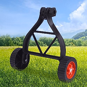 kmobruzy Adjustable Wheels Support Wheels Auxiliary Wheel Trimmer Attachment for Cordless Grass Trimmer for Comfortable Lawn Care Cutter