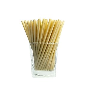 ONE ORGANIC Compostable Sugarcane 5.5" Cocktail Straws 200 PCS