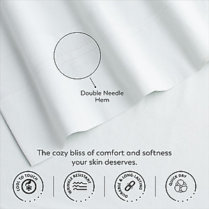 SUPREME ELEGANCE Super Soft Sheet Set Twin, 3Pc Light Pink Jersey Knit Sheets, All Season Wrinkle Resistant & Easy Care Sheet Set with Deep Pocket (1 Flat Sheet, 1 Fitted Sheet & 1 Pillowcase)