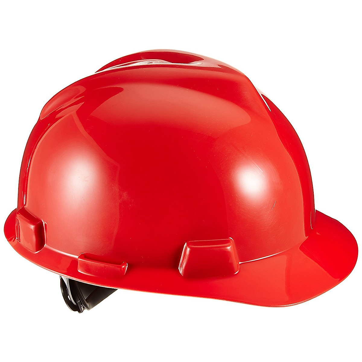 MSA 475363 V-Gard 4 Point Ratchet Suspension, Hard Hat Fas-Trac Suspension - Red (Case of 20)